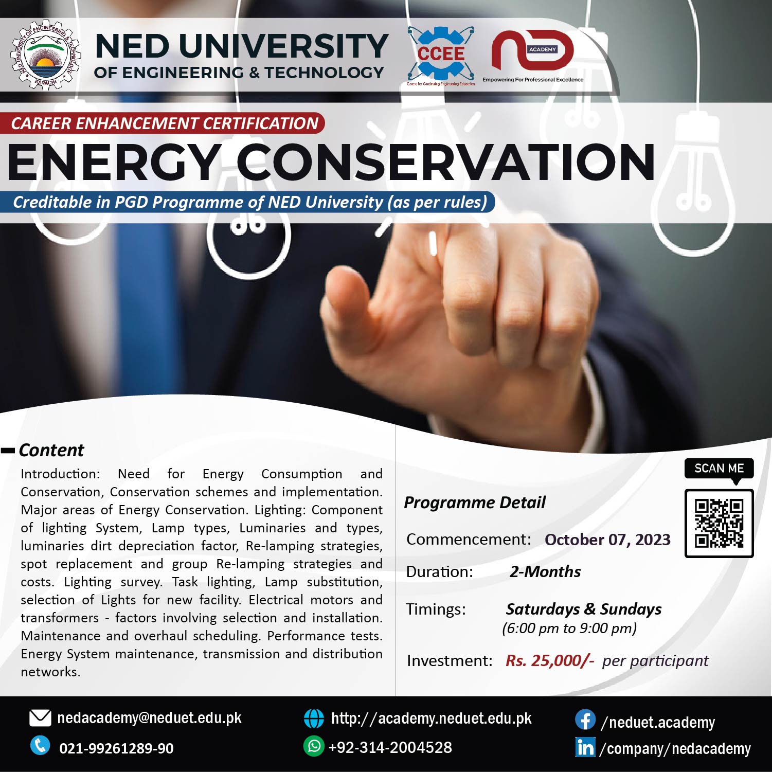 Energy Conservation Ned Academy Ccee Cmpp Ptmc